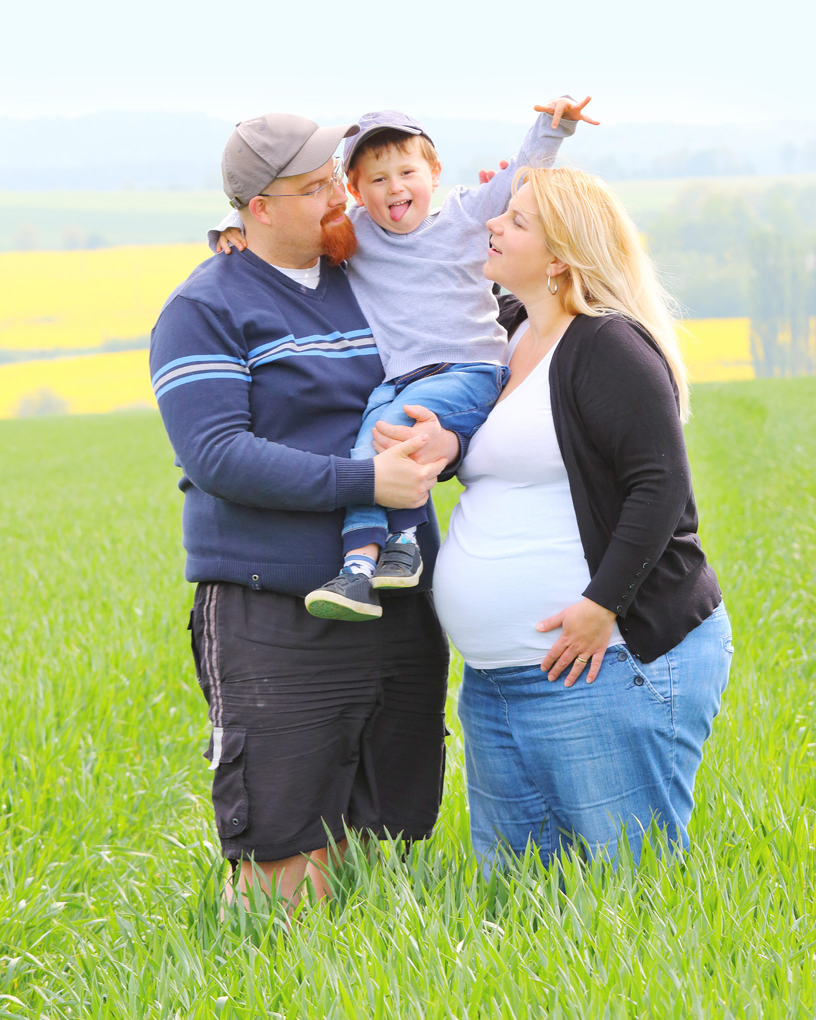 Young Farmer s Family Together On Green Wheat Field Pregnant Mother young-farmer-s-family-together-on-green-wheat-field-pregnant-mother